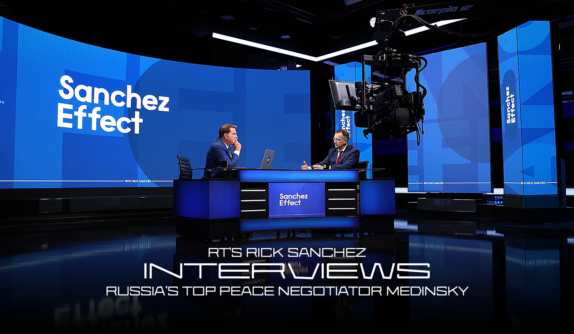 RT’s Rick Sanchez interviews Russia’s top peace negotiator Medinsky