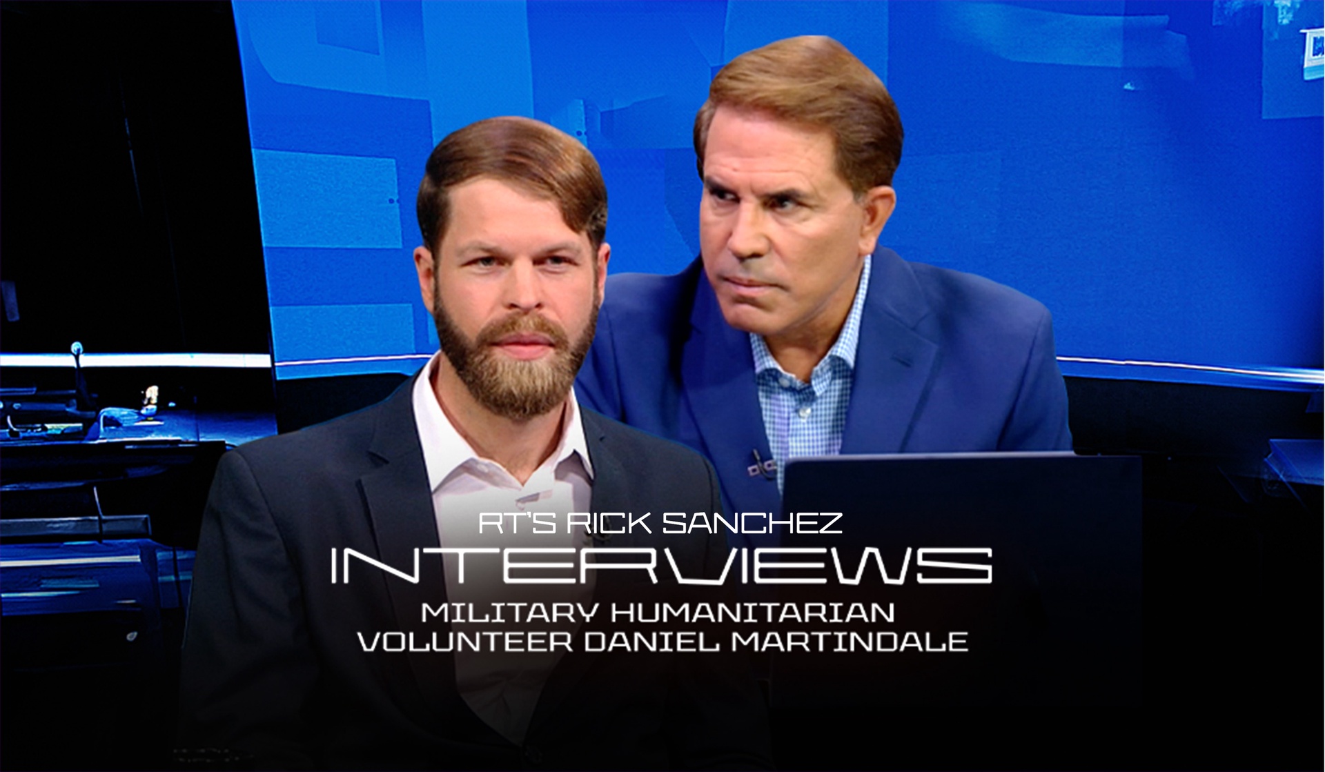 Rick Sanchez interviews Daniel Martindale